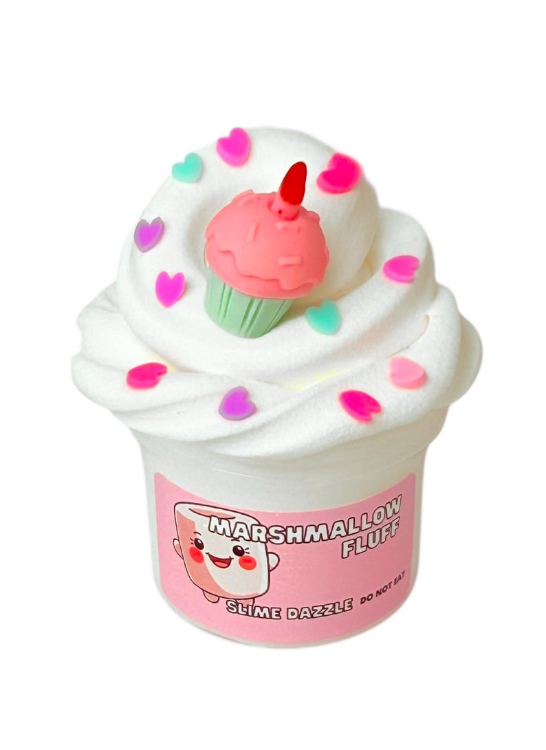 Slime Sampler Set 6 Butter & Cloud Slimes With Sprinkles Non Sticky ...