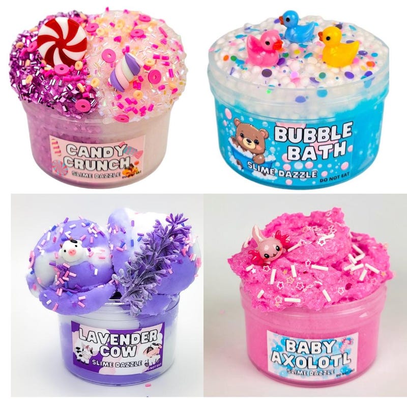 Peachy Baby Slime Kits - Etsy