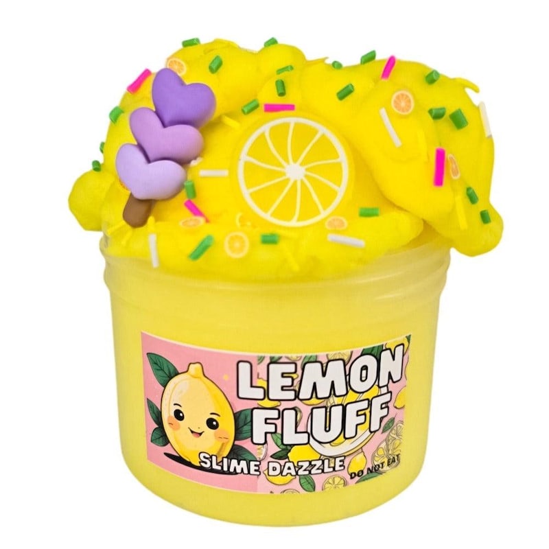 Yellow Slime for Kids - Etsy