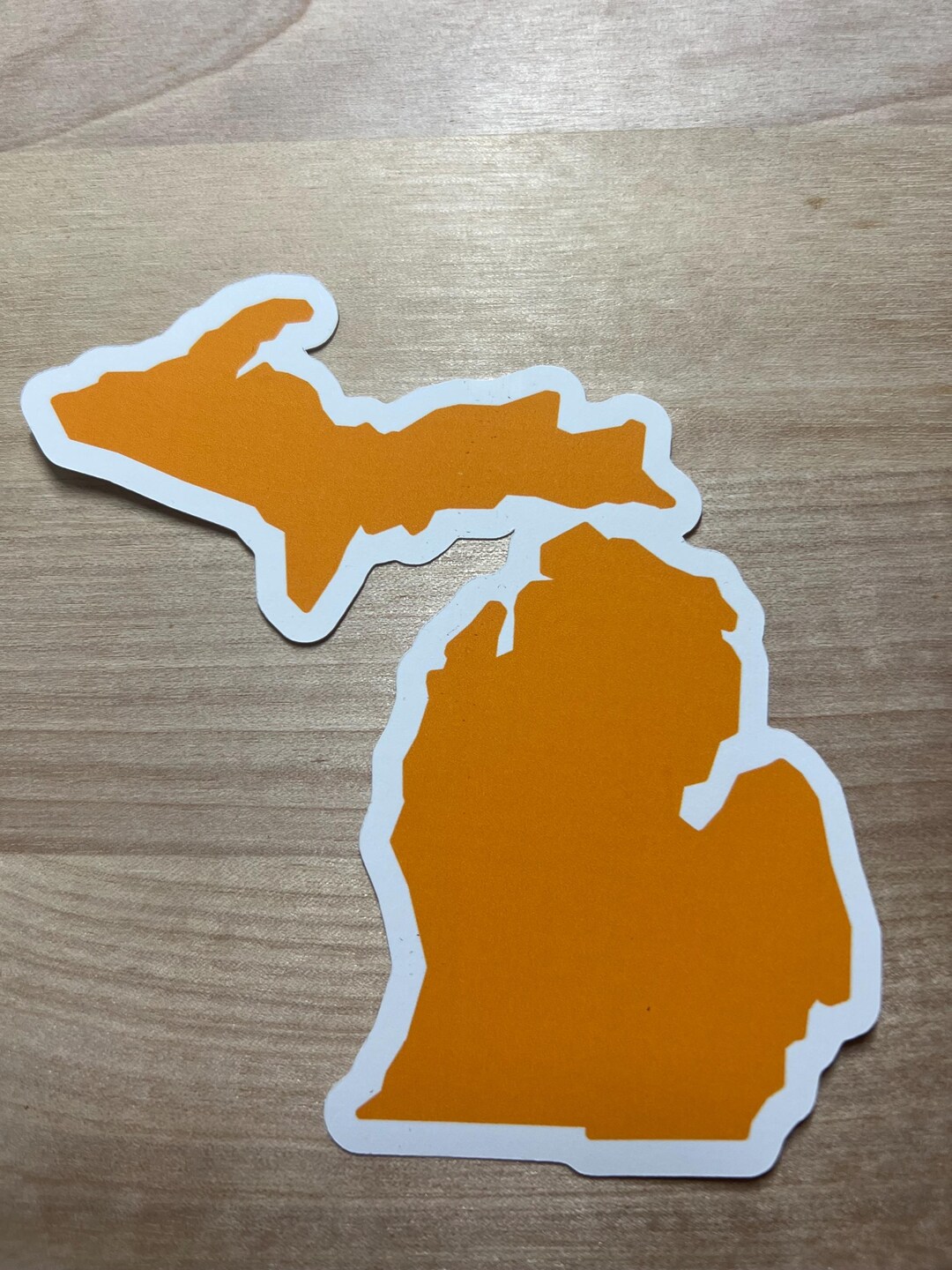 Michigan Sticker, State Stickers, Travel, Road Trip Sticker, Scrapbook ...
