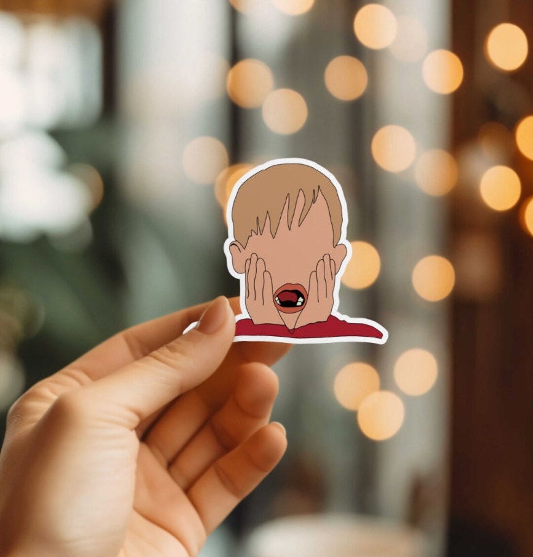 Home Alone Stickers-waterproof Sticker- Sticker-home Alone Christmas ...
