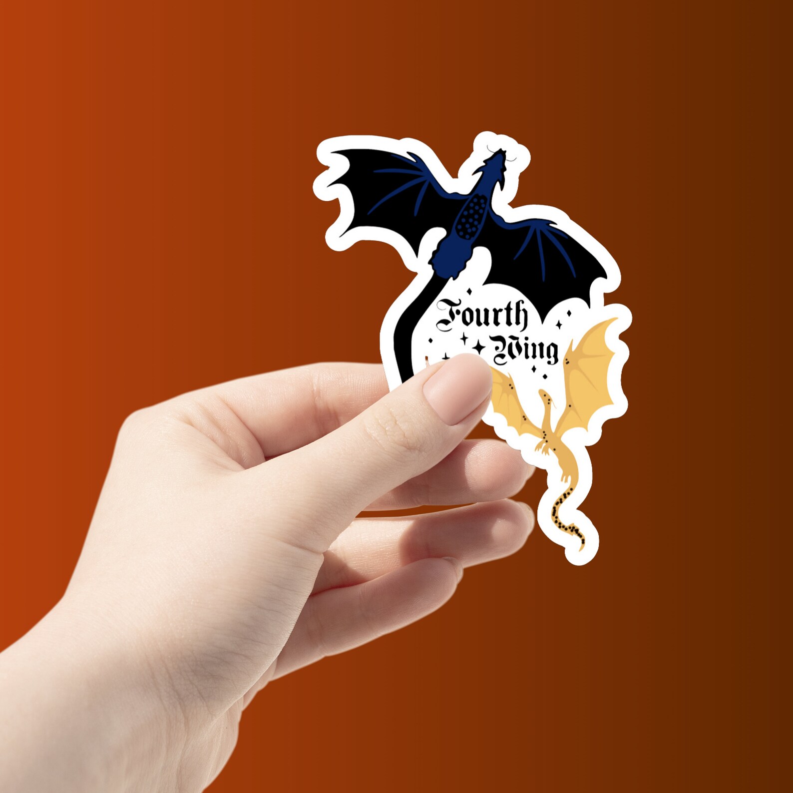 Fourth Wing Stickers- Iron Flame- Rebecca Yarros- Romantasy- Romantic ...