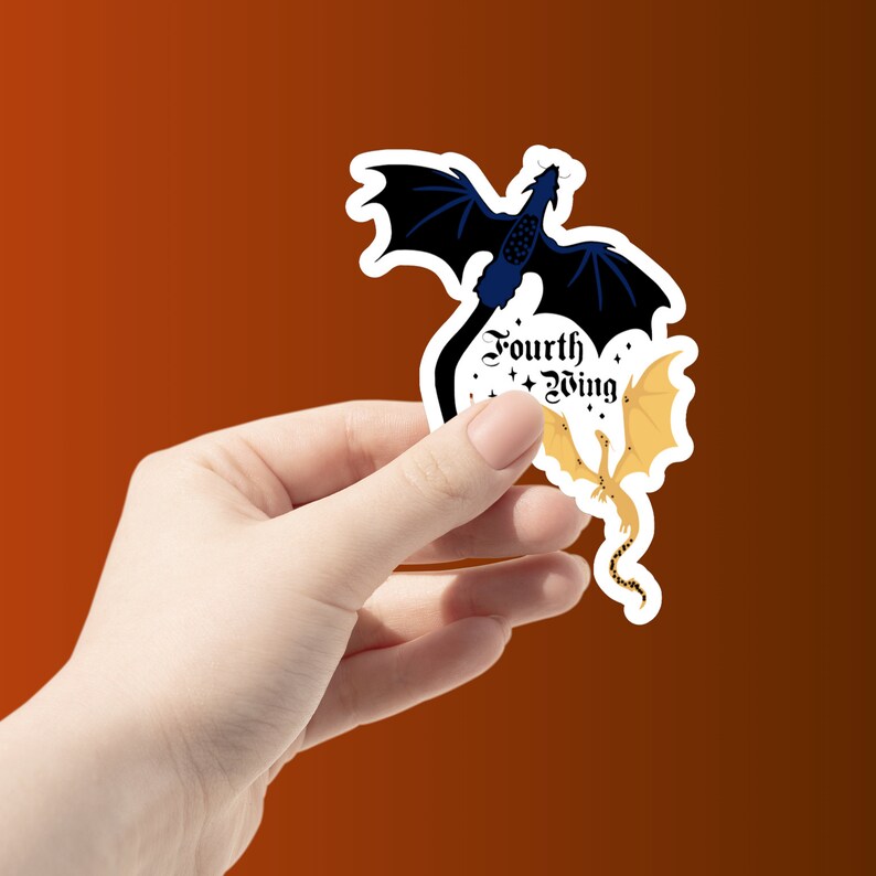 Fourth Wing Stickers- Iron Flame- Rebecca Yarros- Romantasy- Romantic ...