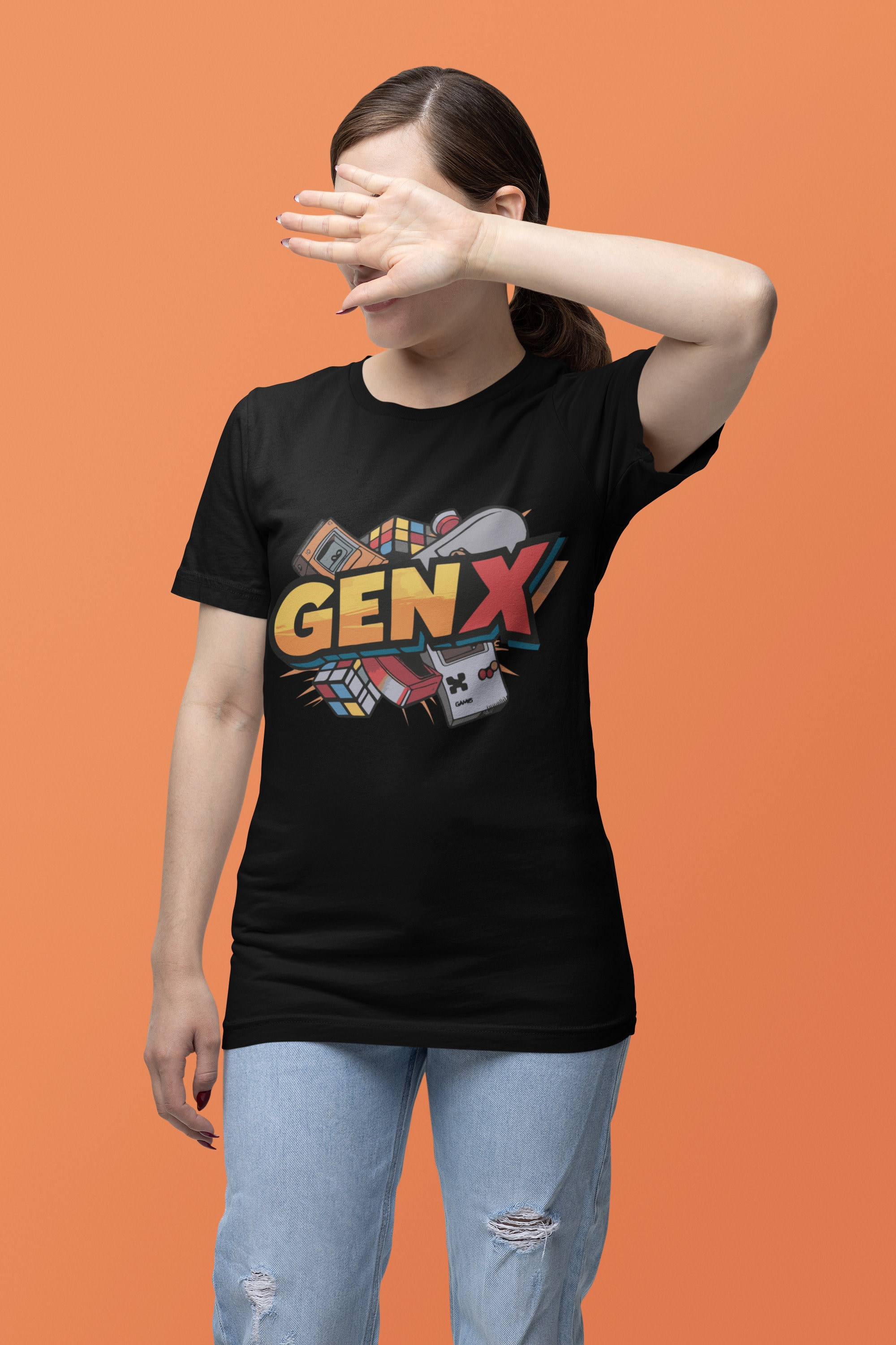 Gen X Shirt, Gen X Tshirt, Rubiks Cube Shirt, Cassette Tape Graphic Tee ...