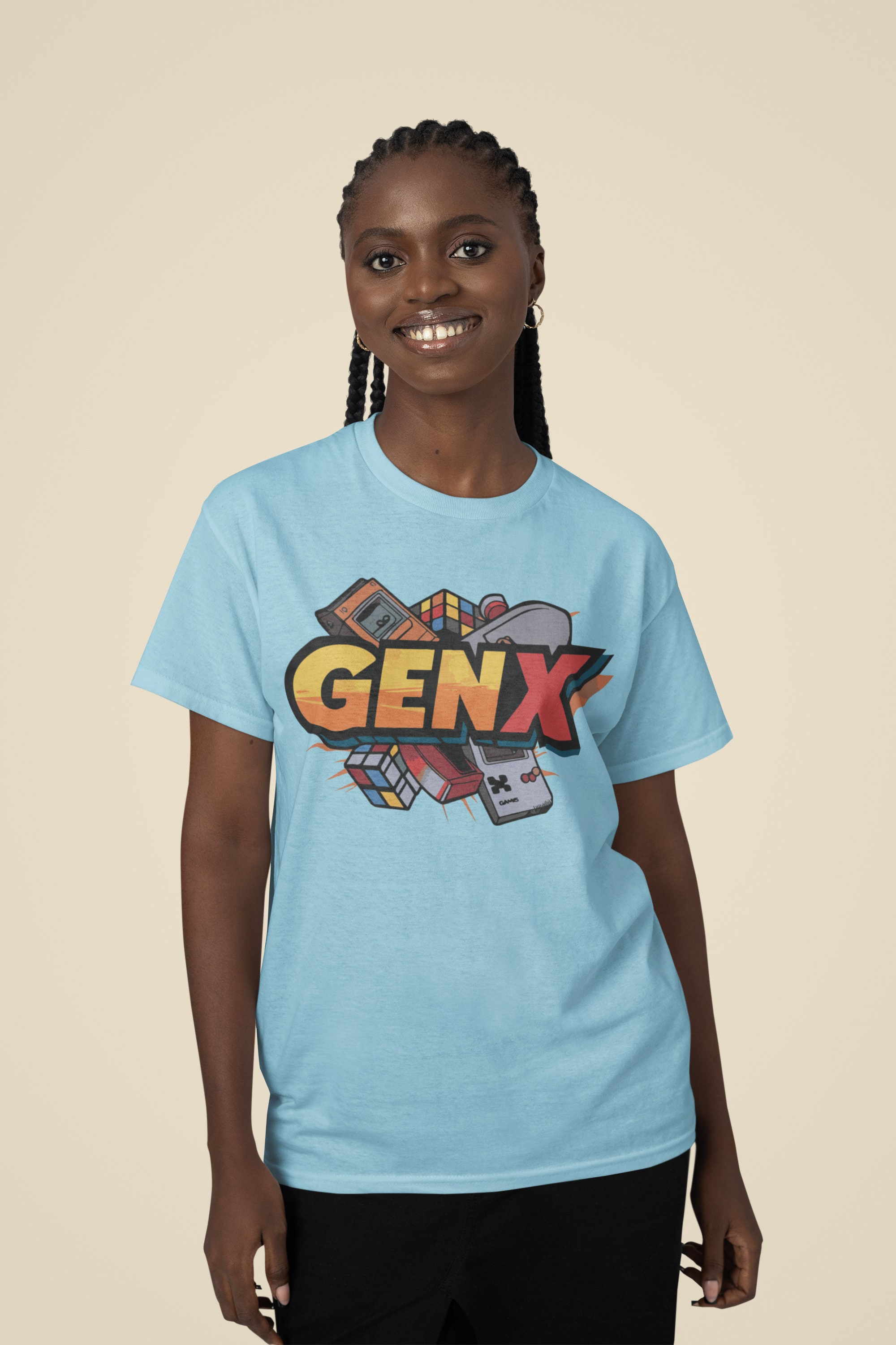 Gen X Shirt, Gen X Tshirt, Rubiks Cube Shirt, Cassette Tape Graphic Tee ...