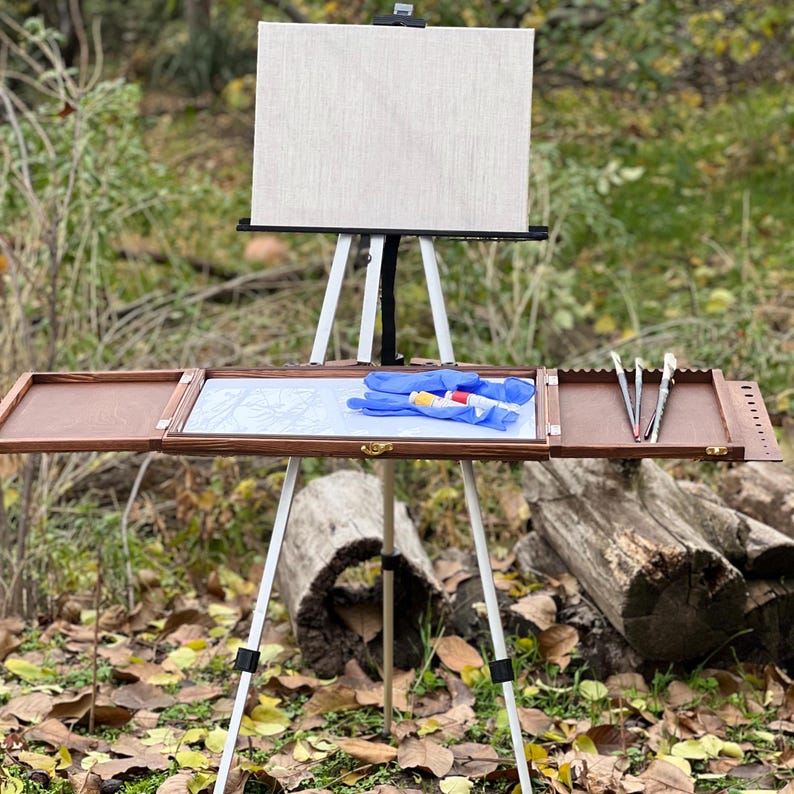 Pochade Box for Plein Air Painting for Oil & Acrylic Artist Gift With ...