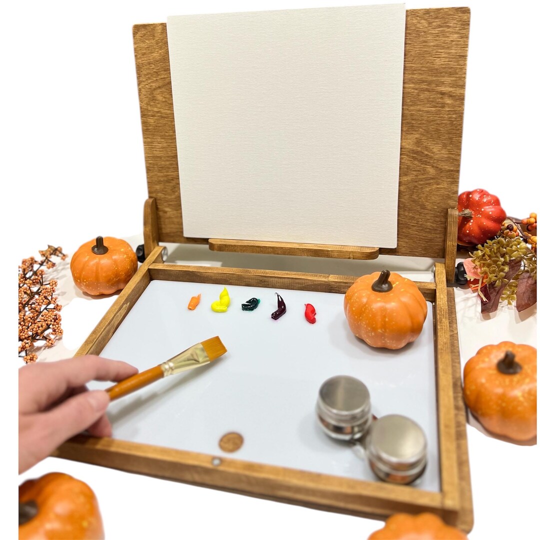 Plein Air Artist Pochade Box: Portable Painting Easel ,watercolor Kit ...