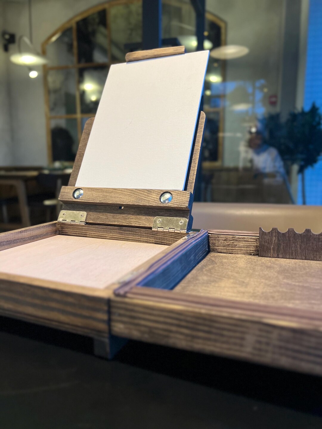 Portable Pochade Box Set of 2,gift for Him & Artist, Lightweight Plein ...