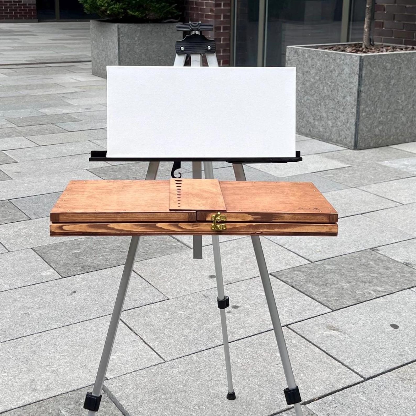 Artists' Pastel Box Pochade Box for Plein Air or Studio. Outdoor Pastel ...