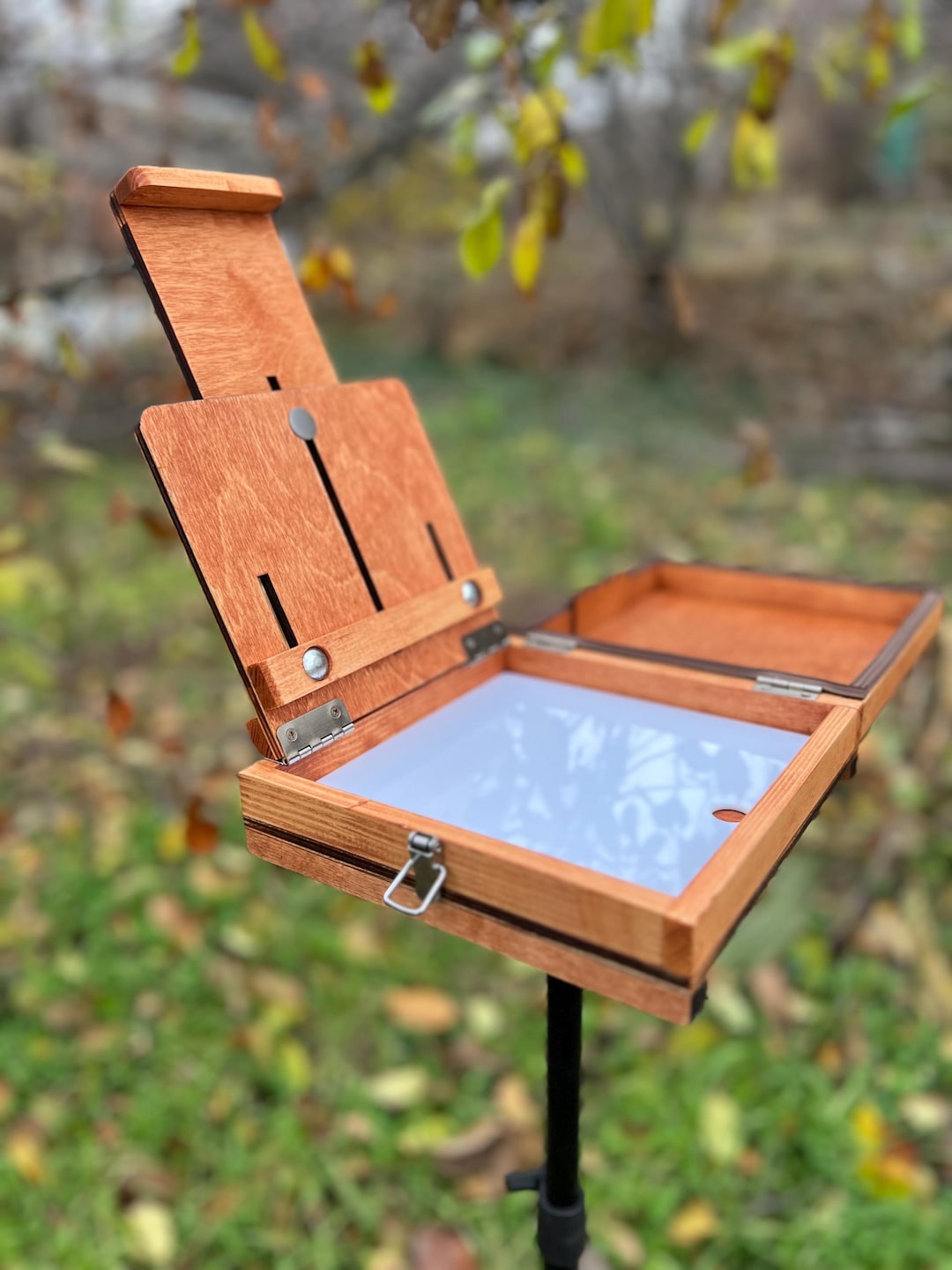 Mini Pochade Box for Plein Air – Compact Travel Painting Easel ...