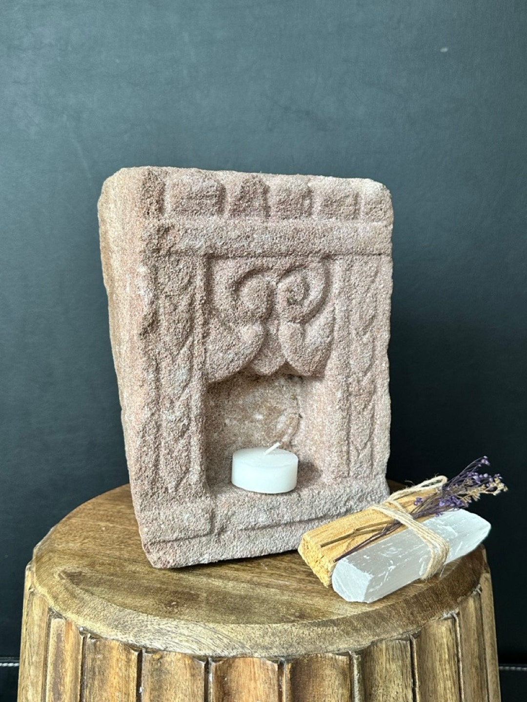 Genuine 1800s Indian Sandstone Shrine/altar Artifact - Etsy