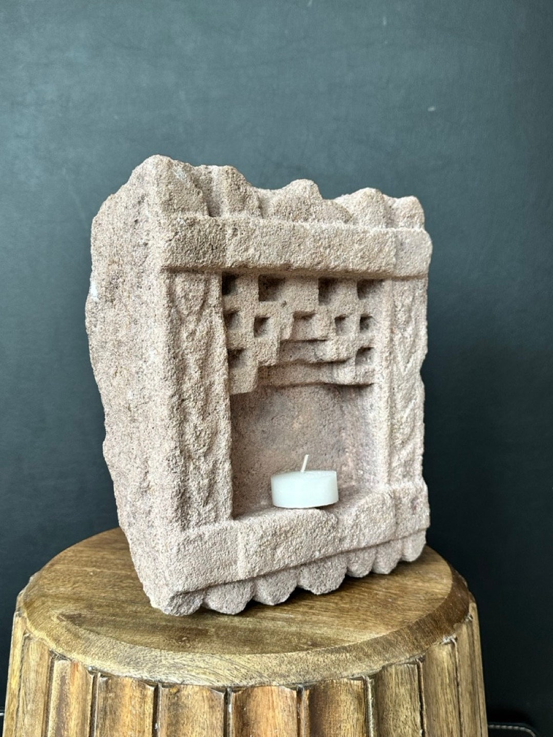 Blessed Relic: 19th Century Sandstone Altar From India - Etsy