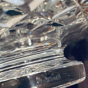 Vintage Waterford 5 Footed Bowl Comeragh Pattern Diamond Cut Classic ...