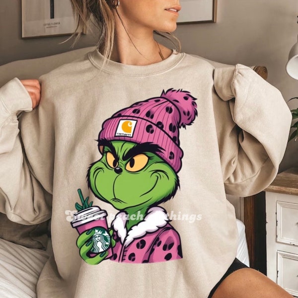 Grinch carhartt pink - Etsy.de