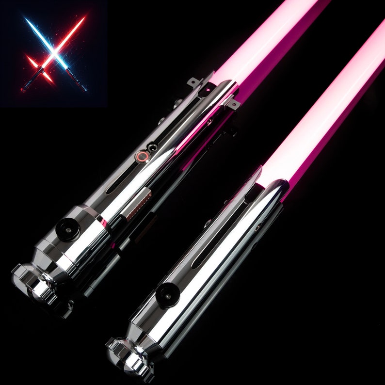 Ahsoka Tano's Clone Wars Neopixel Lightsabers: Eco Rgb Base Lit With ...