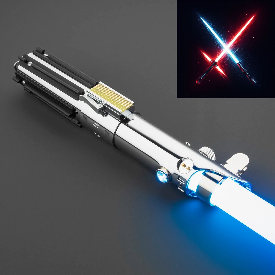 Luke Skywalkers's Neopixel Lightsaber Eco Rgb Base Lit With Sensitive ...