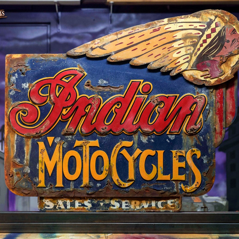 Motorcycle Sign - Etsy