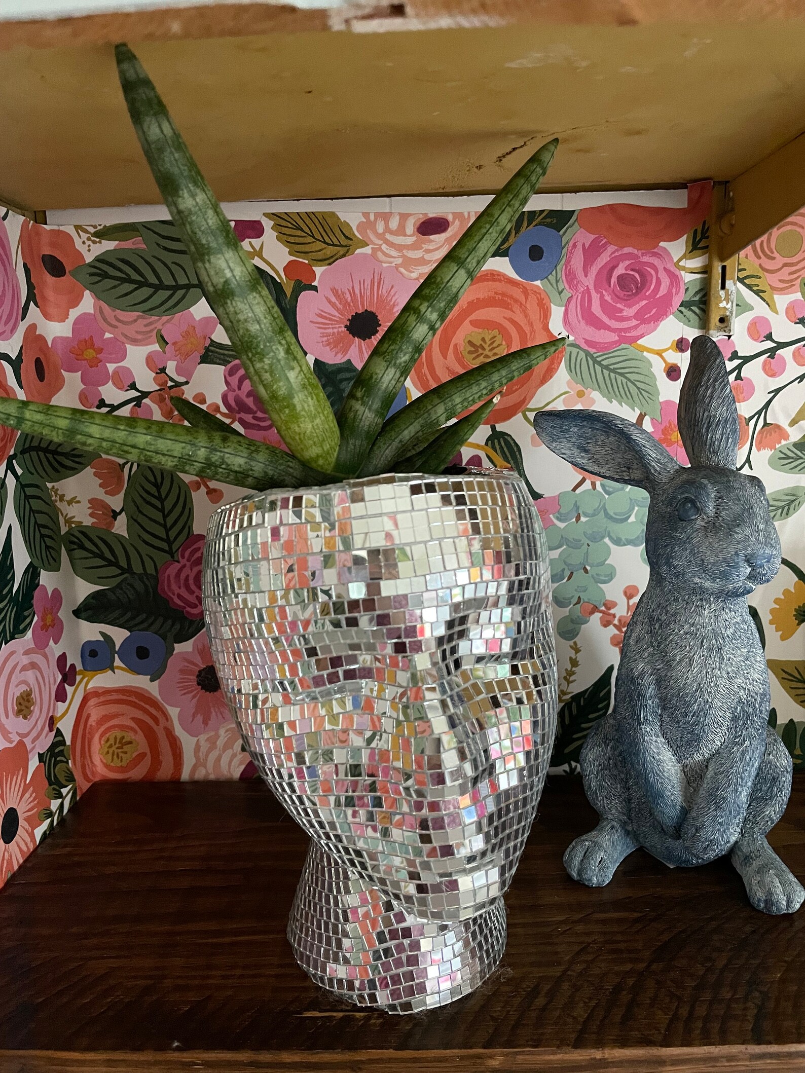 Disco Planter | Disco Head Planter | Disco Face Planter | Indoor Planter | Unique Planter Pot ...