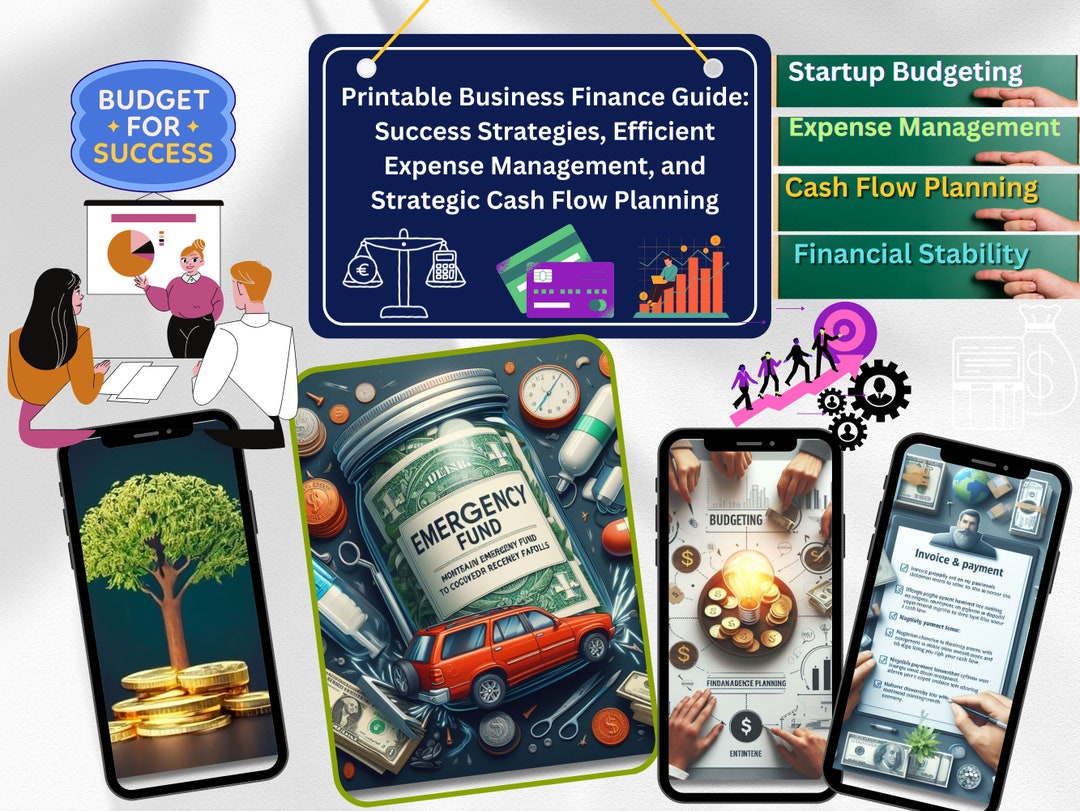 Printable Business Finance Guide: Success Strategies, Efficient Expense Management, and ...