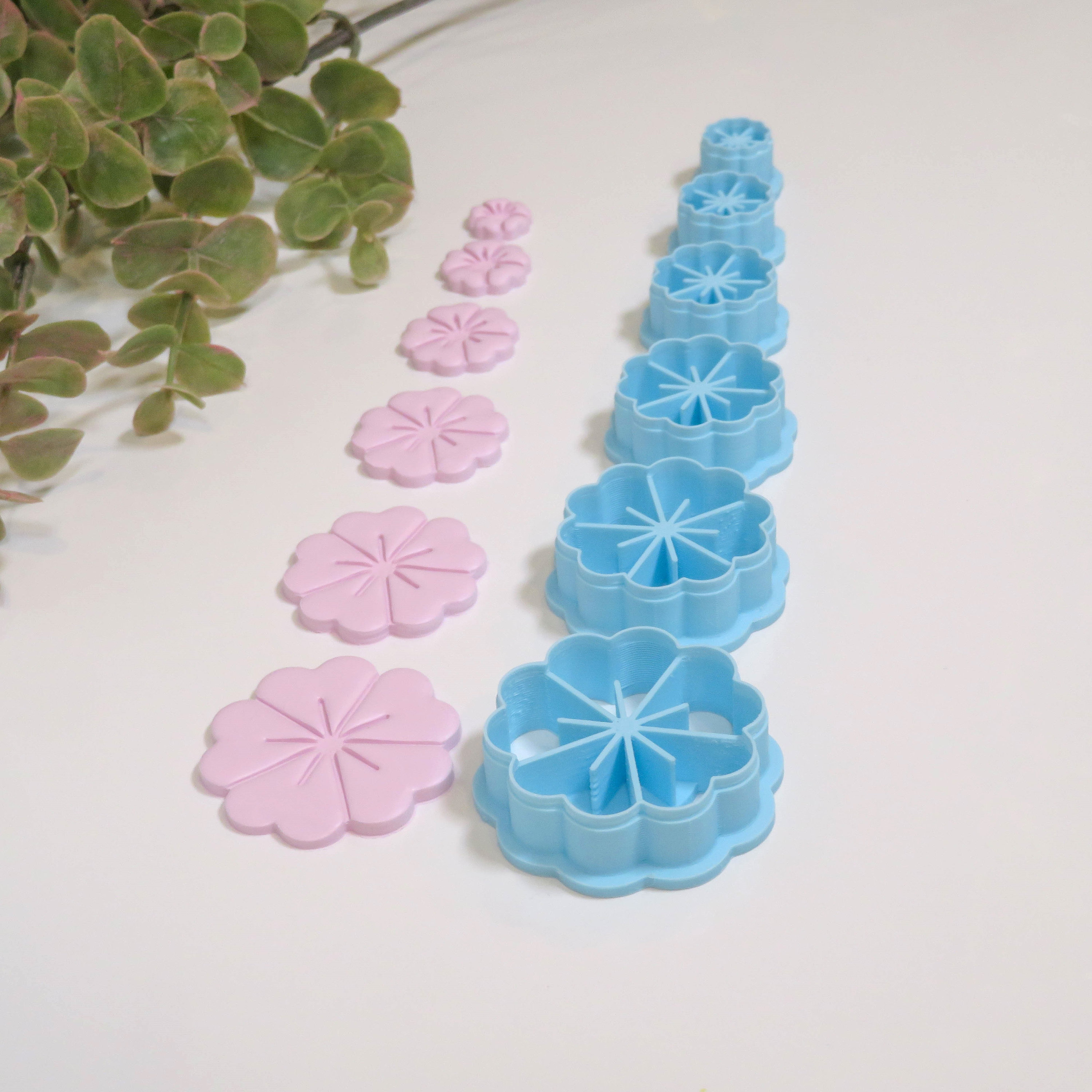 Sakura Flower | Polymer Clay Cutter, Jewelry Cutter, Spring Season ...