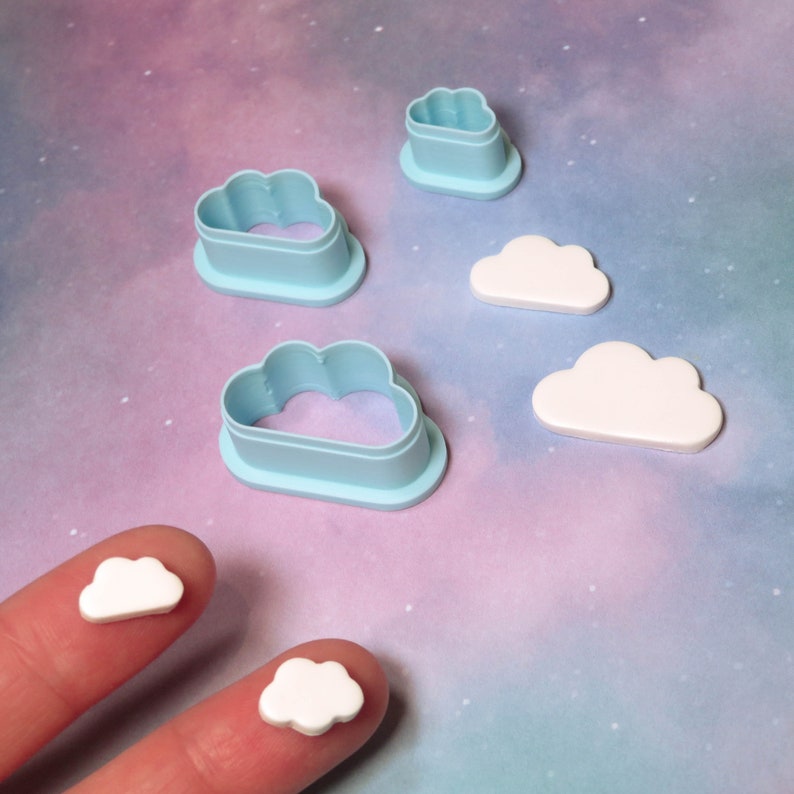 Cloud | Polymer Clay Cutter, Jewelry Cutter, Themed Cutters, Seasonal ...