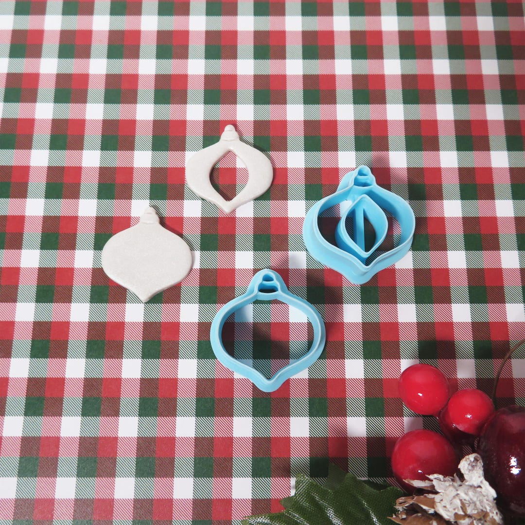 Onion Shaped Ornament | Polymer Clay Cutter, Jewelry Cutter, Christmas ...