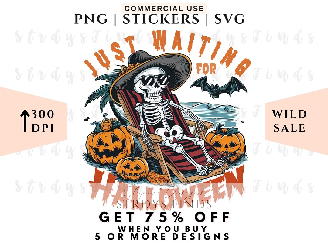 Halloween Skeleton, Waiting for Halloween, Funny Skeleton, Chillin in ...