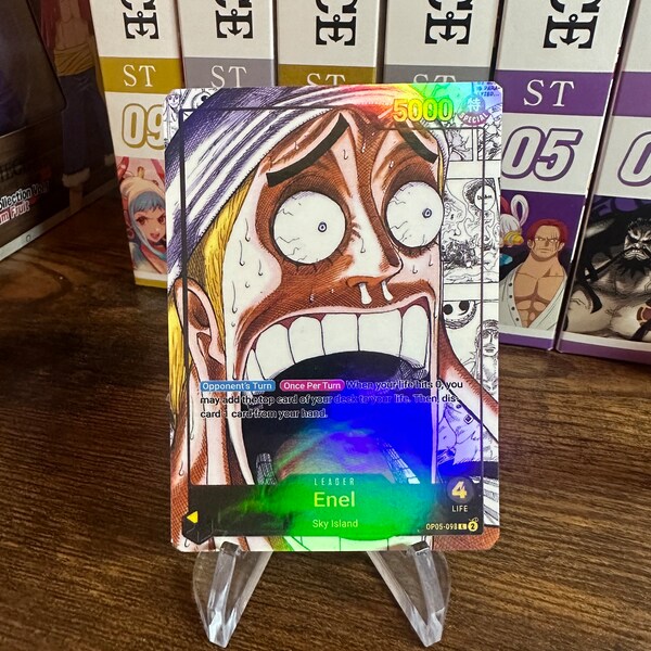 One Piece Leader Card - Etsy