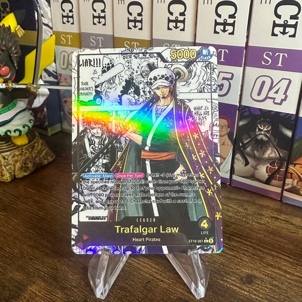 One Piece Custom Leader Cards - Etsy