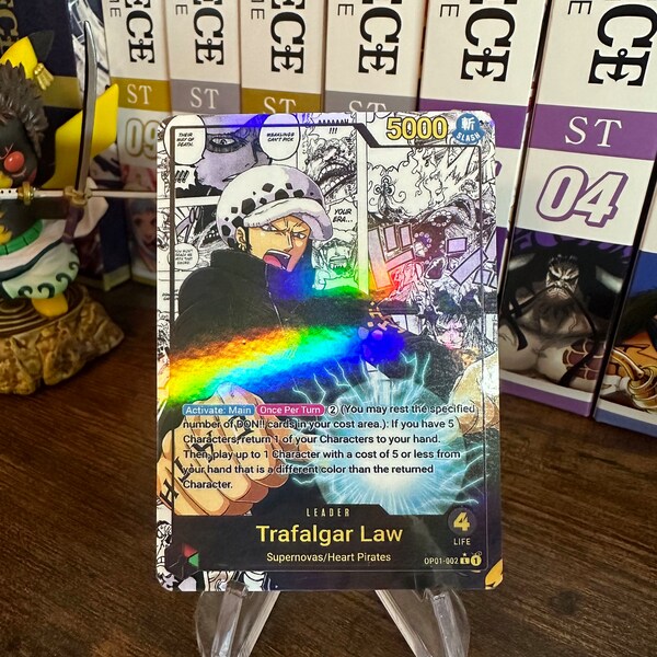 One Piece Custom Leader Cards - Etsy