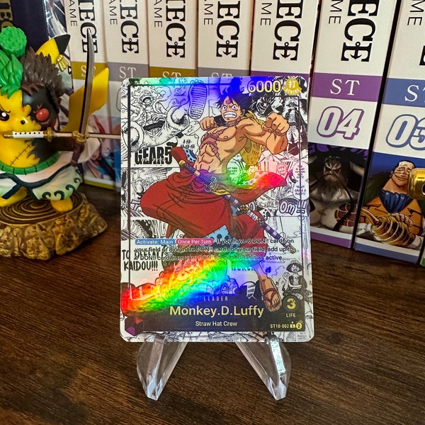 One Piece Custom Leader Cards - Etsy