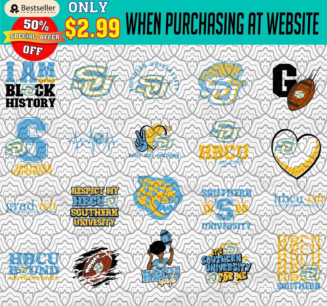 Digital Download of Afrocentric Svg for Southern State Hbcu - Etsy