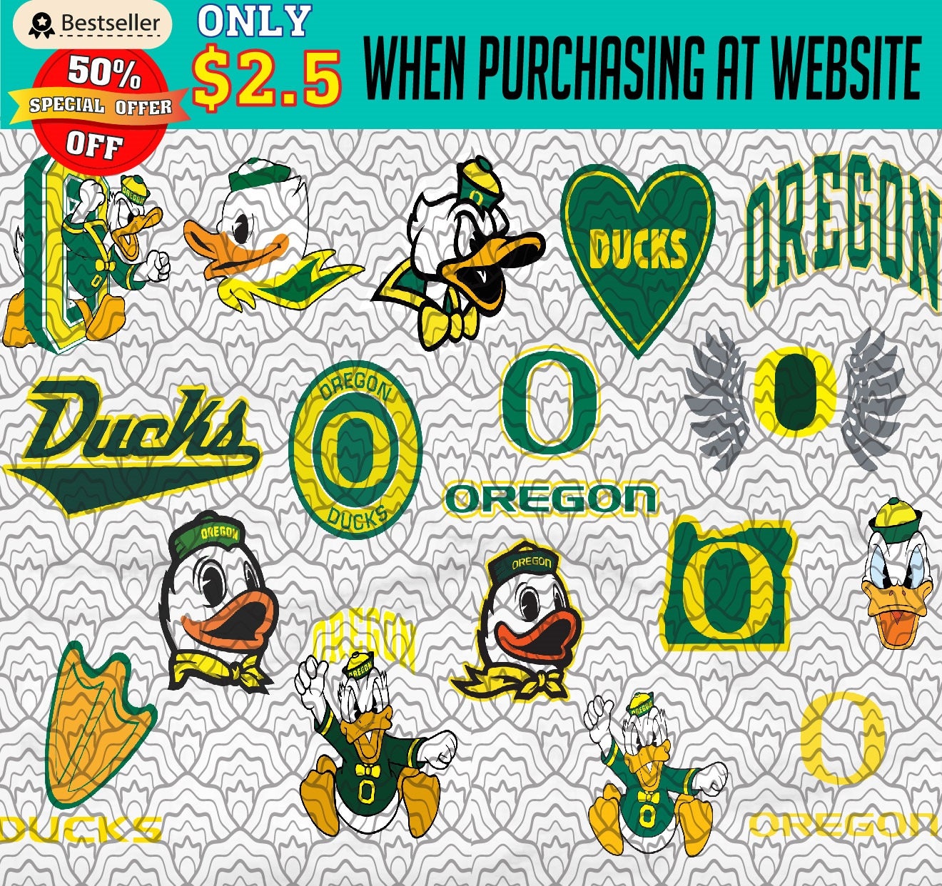 Oregon Ducks Team Bundle Svg Oregon Ducks Svg N-C-A-A Teams - Etsy