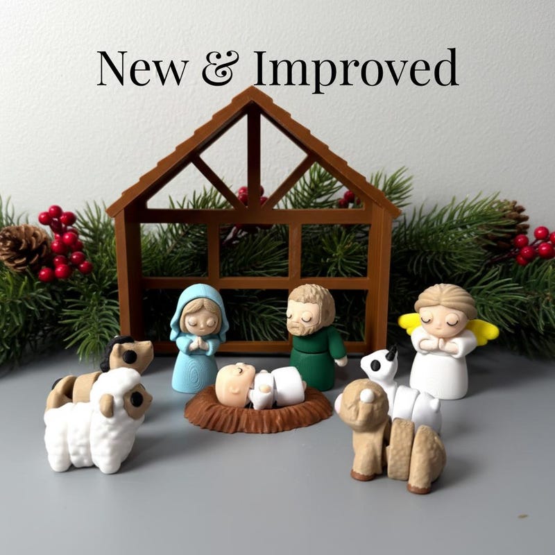 Avon Nativity Set - Etsy