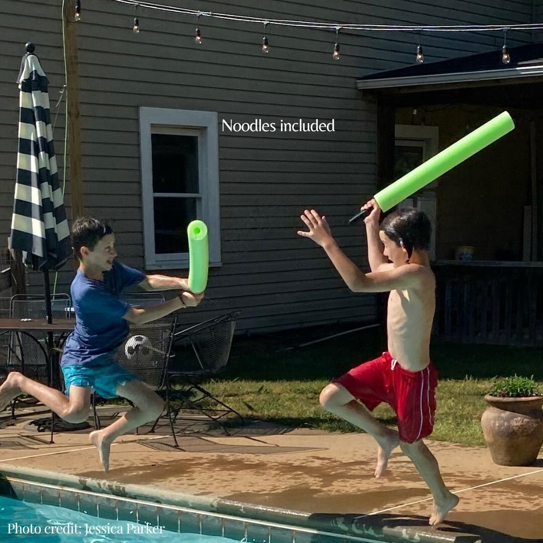 Pool Noodle Sword Play Safe Pool Party Summer Birthday Community Pool ...