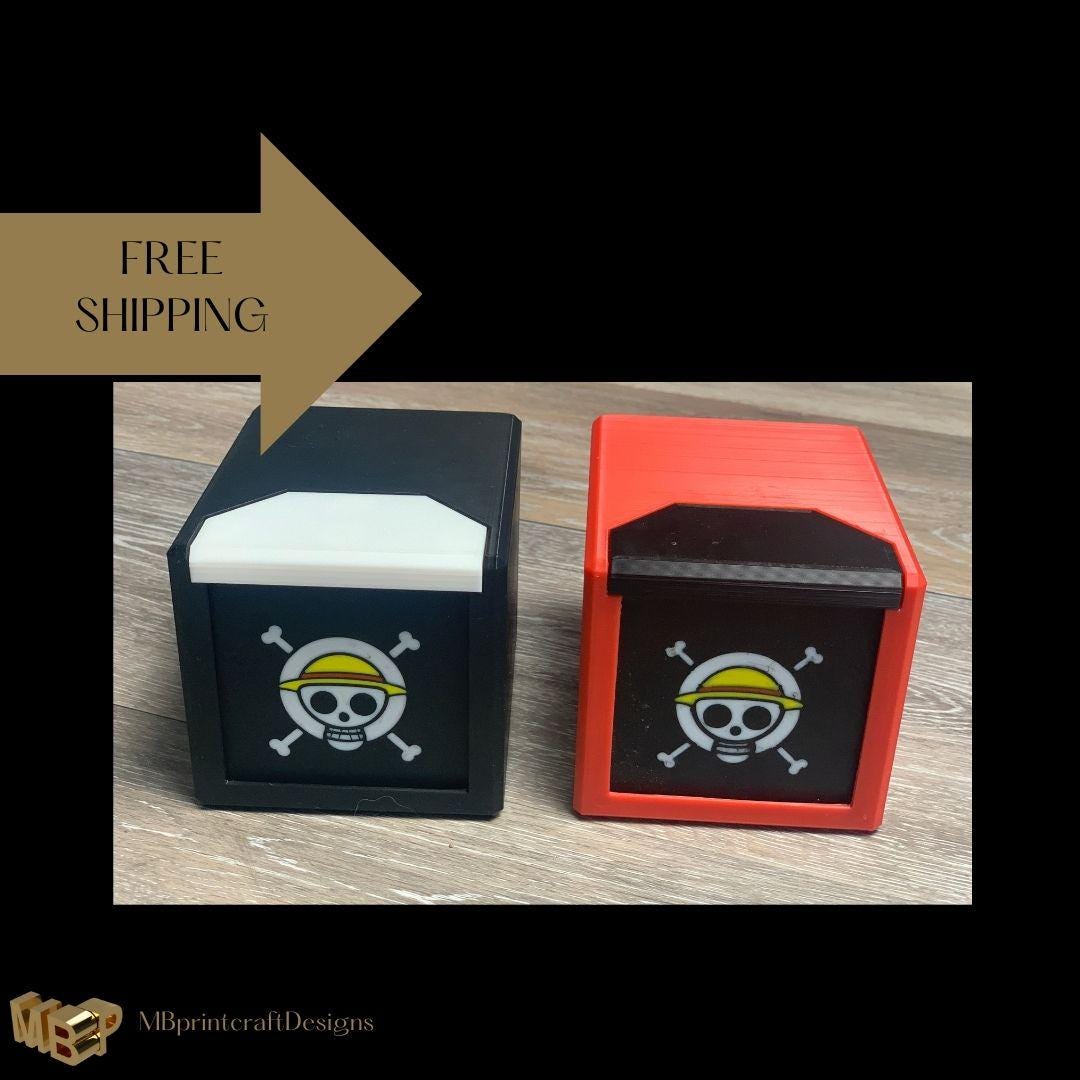 Deck Box for One Piece Card Game Deck Box for TCG - Etsy