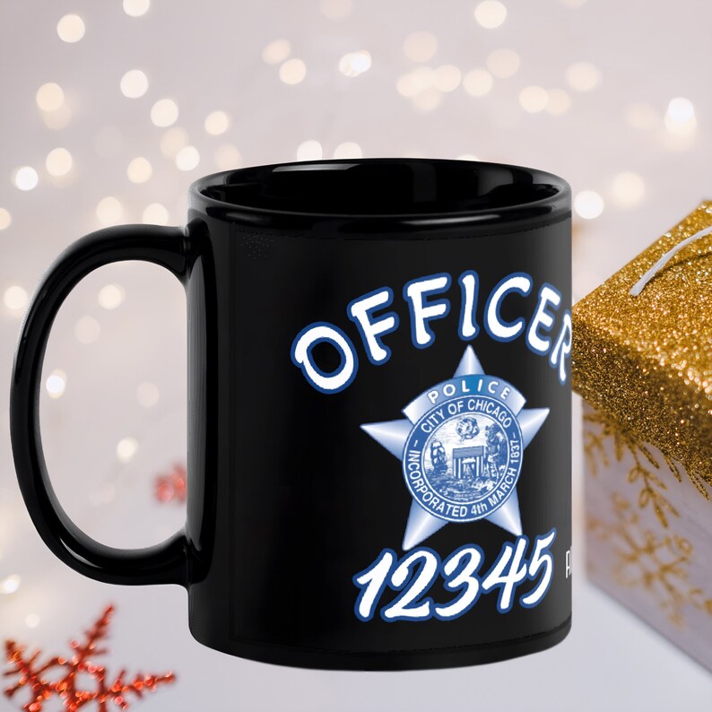 Chicago Police Chicago Fire Department Personalized Coffee Mug Limited ...