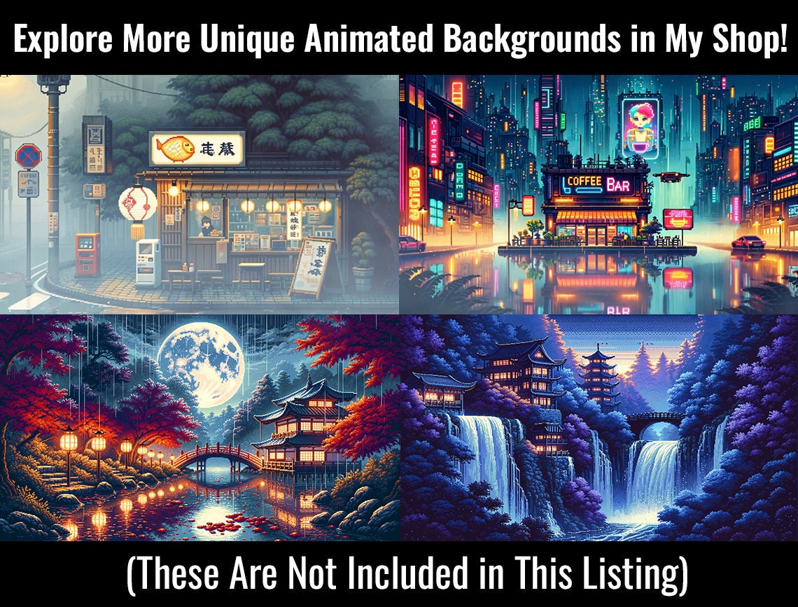 ANIMATED BACKGROUND | Cyberpunk Bedroom | Looped Vtuber Twitch Stream ...