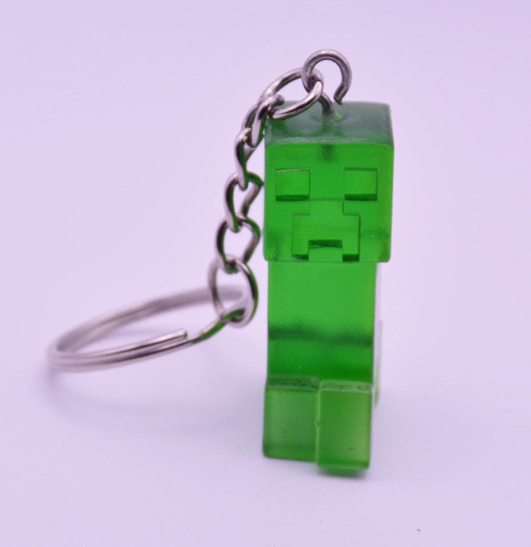 Minecraft Creeper Keychain | Creeper Design | Handmade Gifts for Him ...