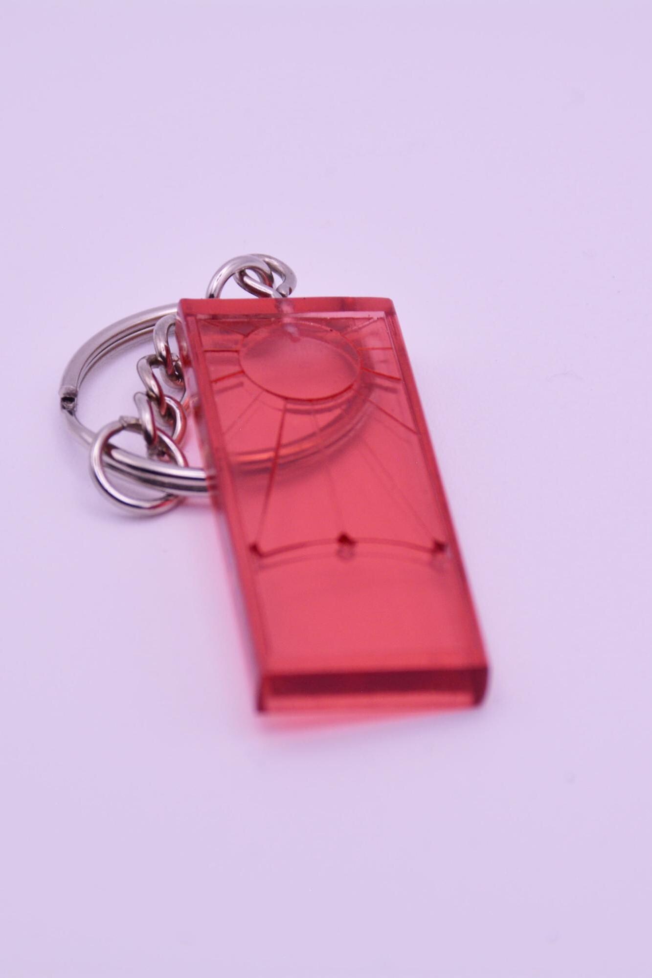 Demon Slayer Hanafuda Keychain Demon Slayer Keychain Tanjiro Keychain ...