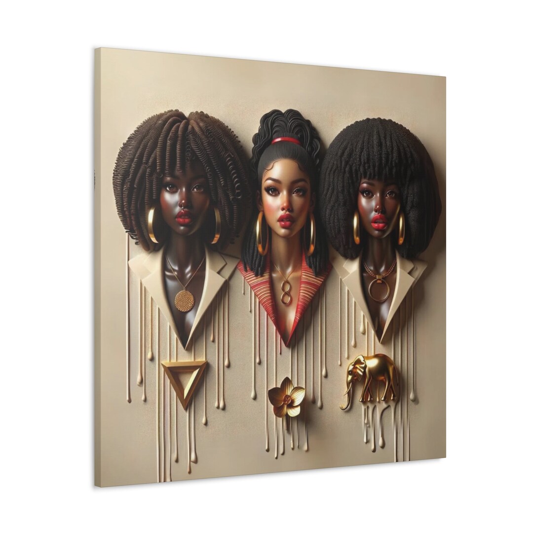 Canvas Gallery Wraps Devastating Divas - Etsy