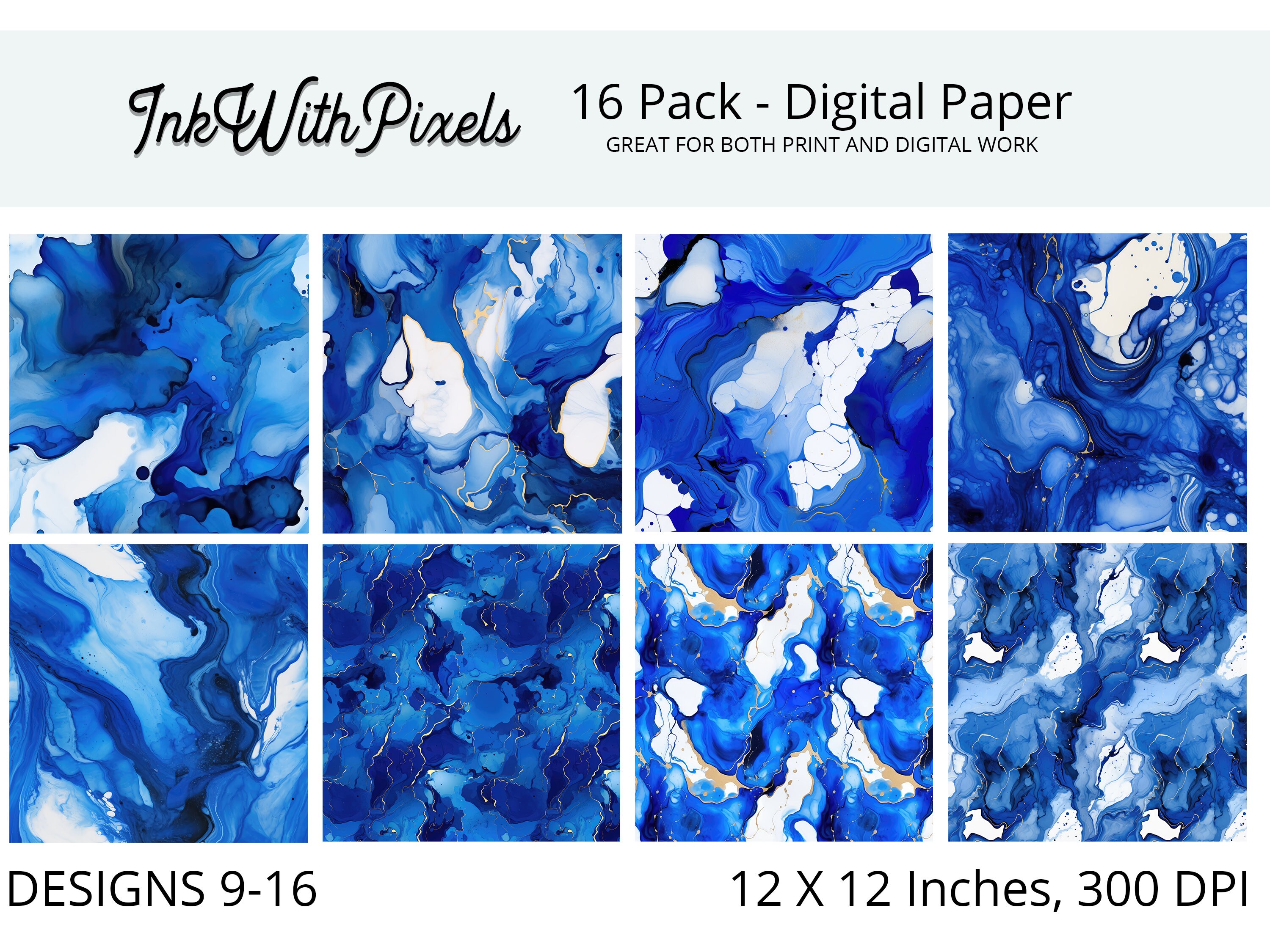 Digital Paper Purple Alcohol Ink / Ink Pour/ Ink Drop/ Scrapbook Paper ...