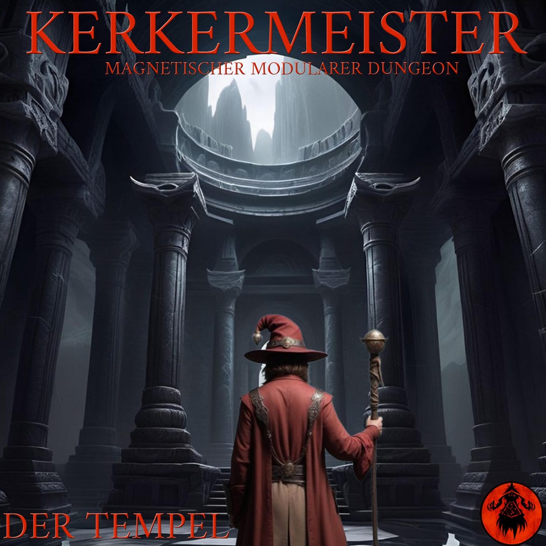 Magnetic Dungeon Tiles Starter Set Temple 100 Pieces Perfect ...