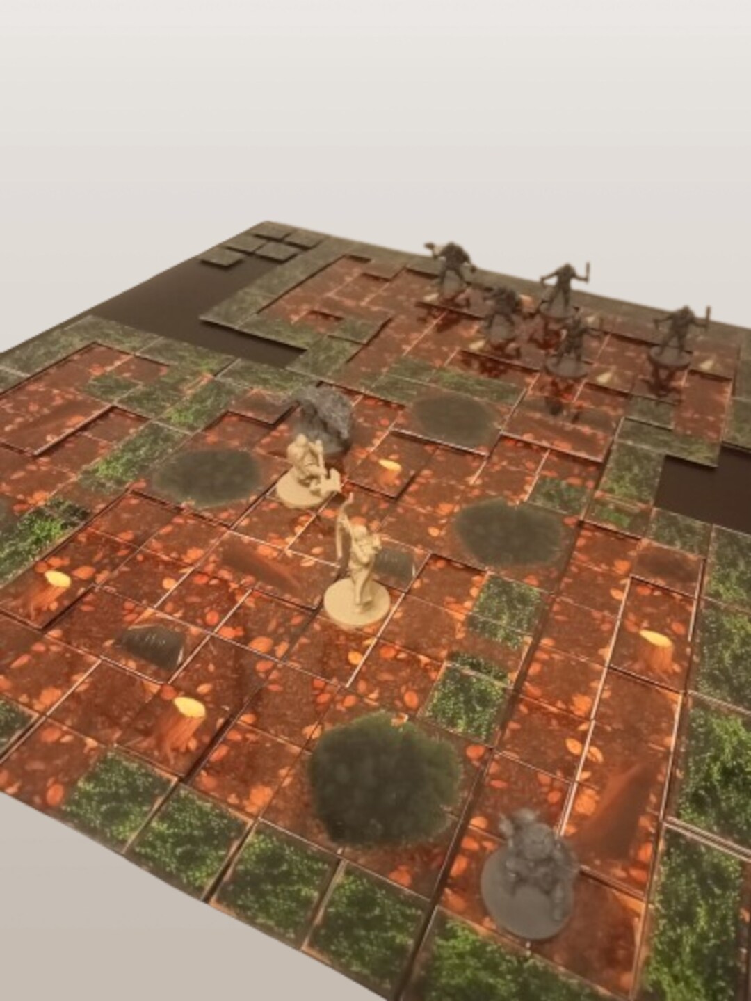 Forest 96 Magnetic Modular Dungeon Tiles Pen and Paper Accessories, DSA ...