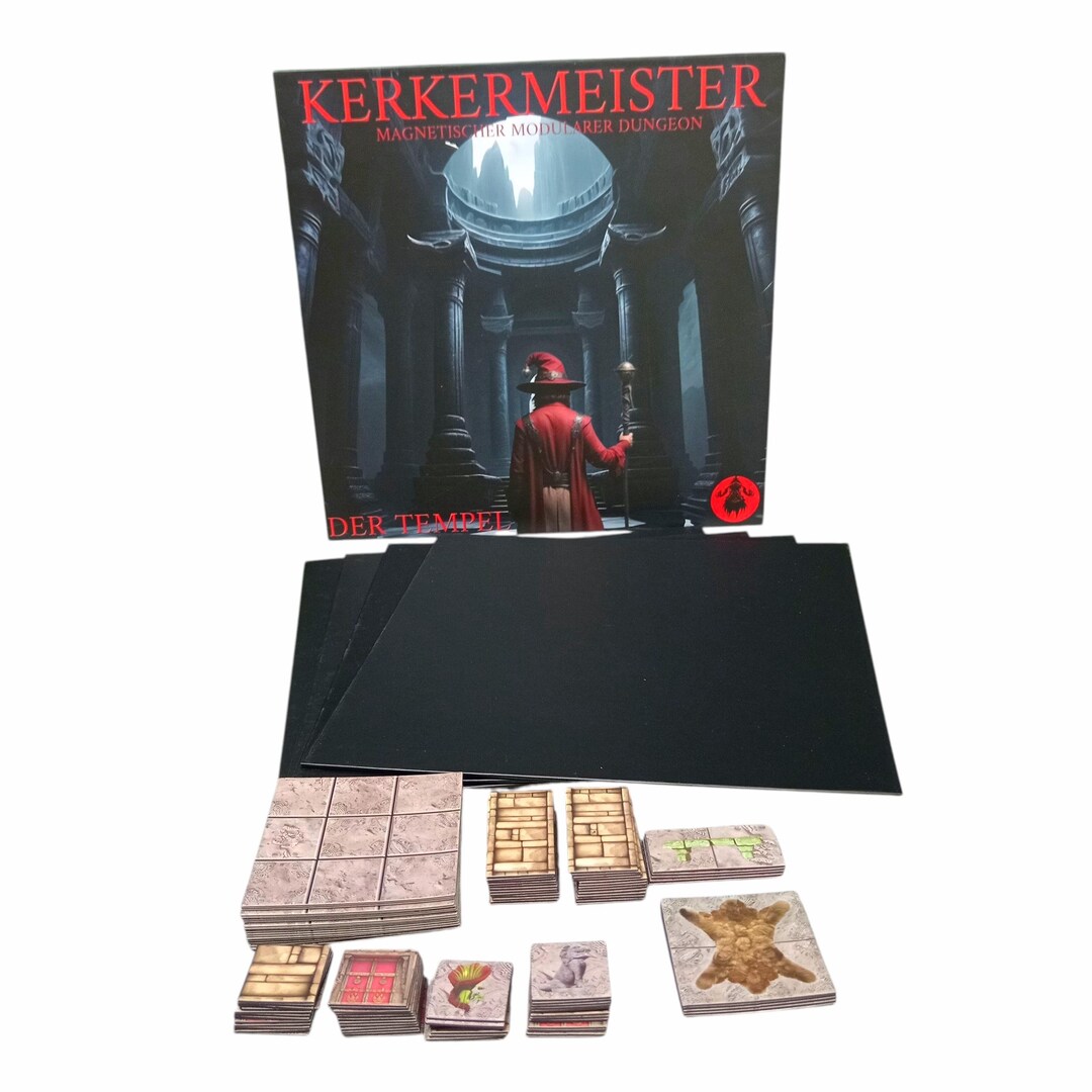 Magnetic Dungeon Starter Set Temple 100 Pieces Dungeonmaster Gift ...