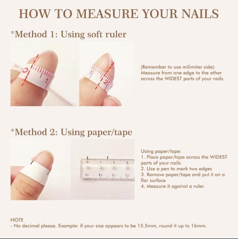 Handmade Press on Nails Set | Blue, Pink, Trendy Nails | Cute Summer ...