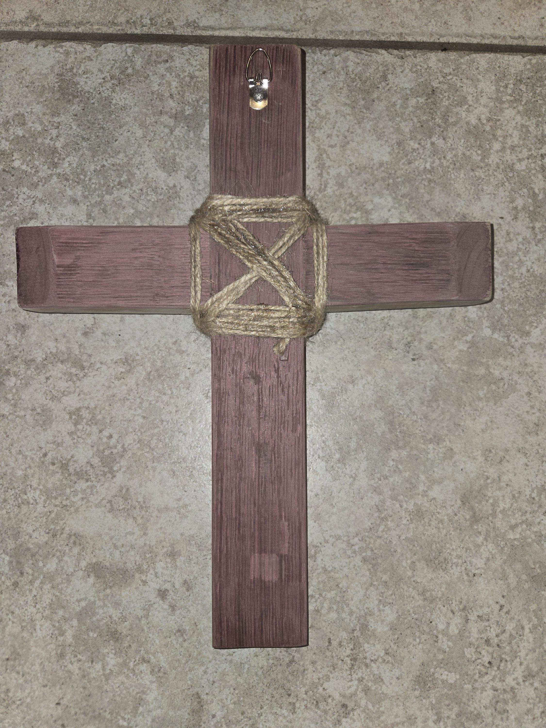 Wine Stave Wood Cross - Etsy