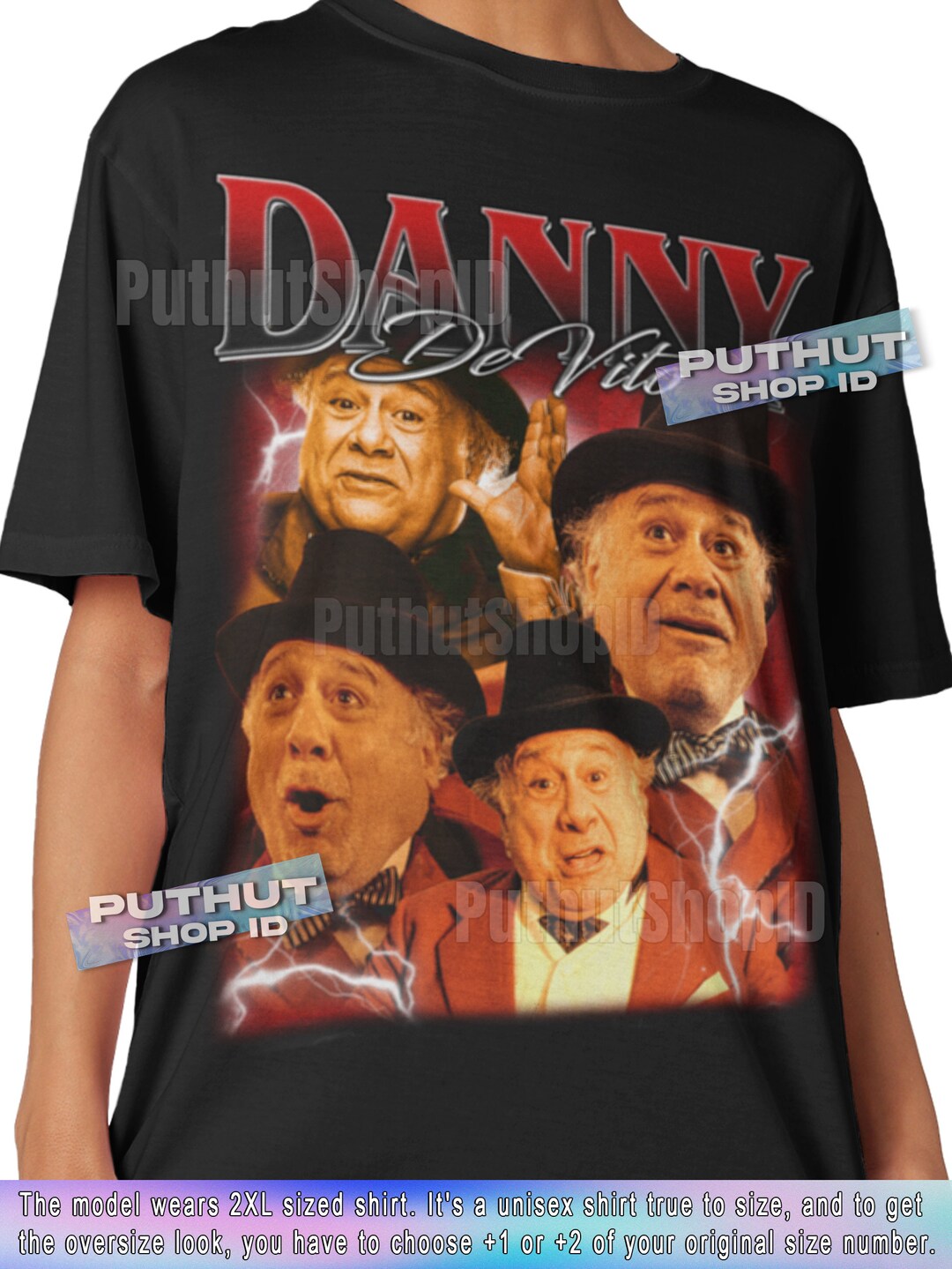 Retro Danny Devito Shirt Danny Devito T-shirt Danny Devito T - Etsy
