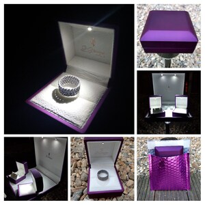 Special Design LED Light Wedding/engagement Ring Box - Etsy