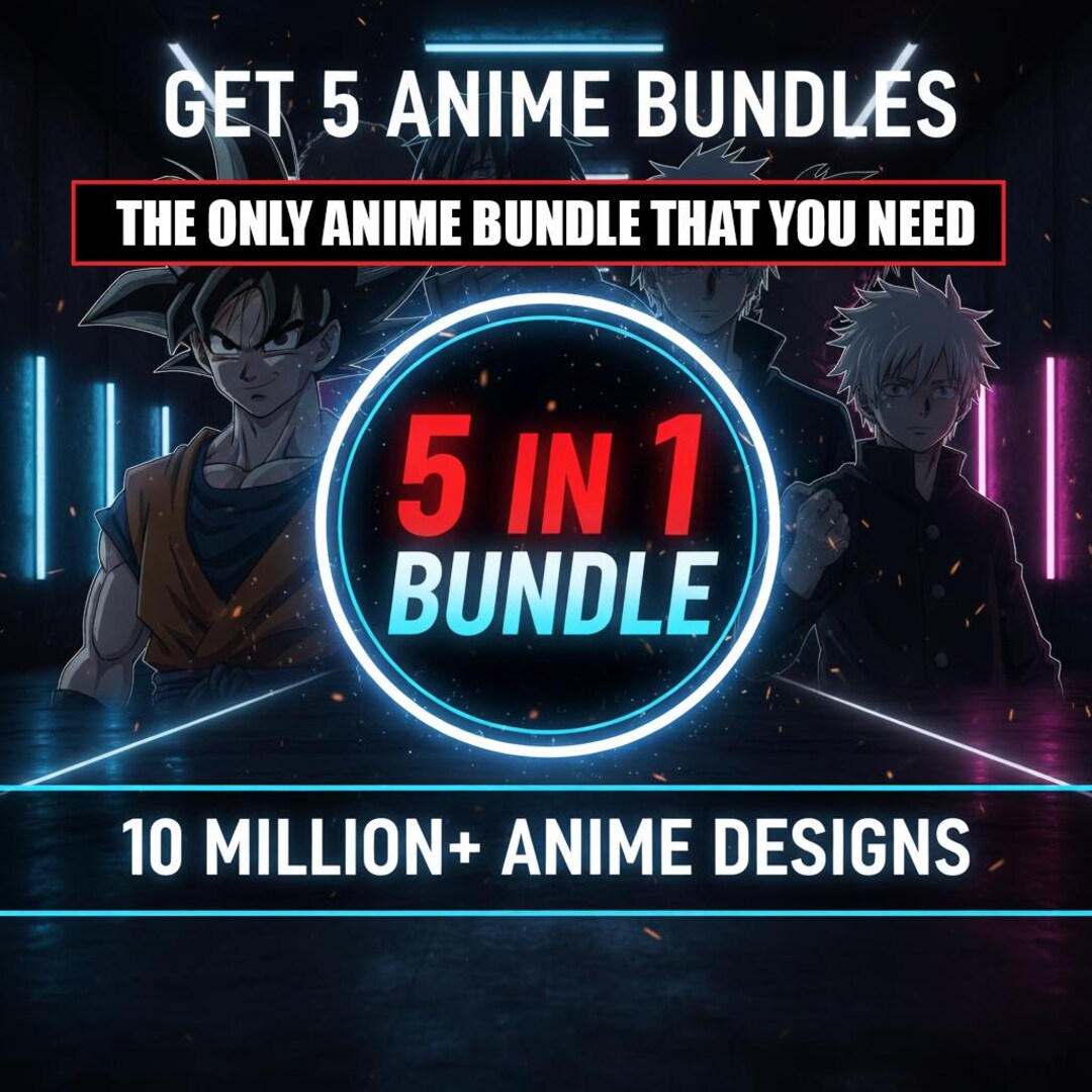 Anime Halftone Design Bundle | 10 Million+ Pngs and SVG (digital ...